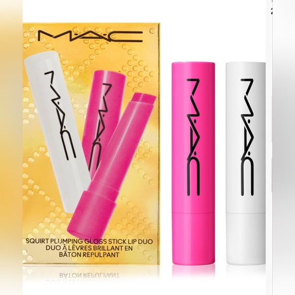 MAC Cosmetics | Makeup | Mac Squirt Plumping Gloss Stick Lip Duo 52 Value Bnib | Poshmark